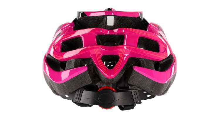 KASK ROWEROWY TREKKINGOWY LAKI Różowy L | Kaski \ Męskie \ szosowe ...